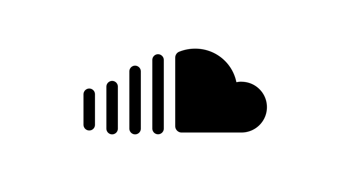 Soundcloud logo soundcloud logo free vector icon - Iconbolt