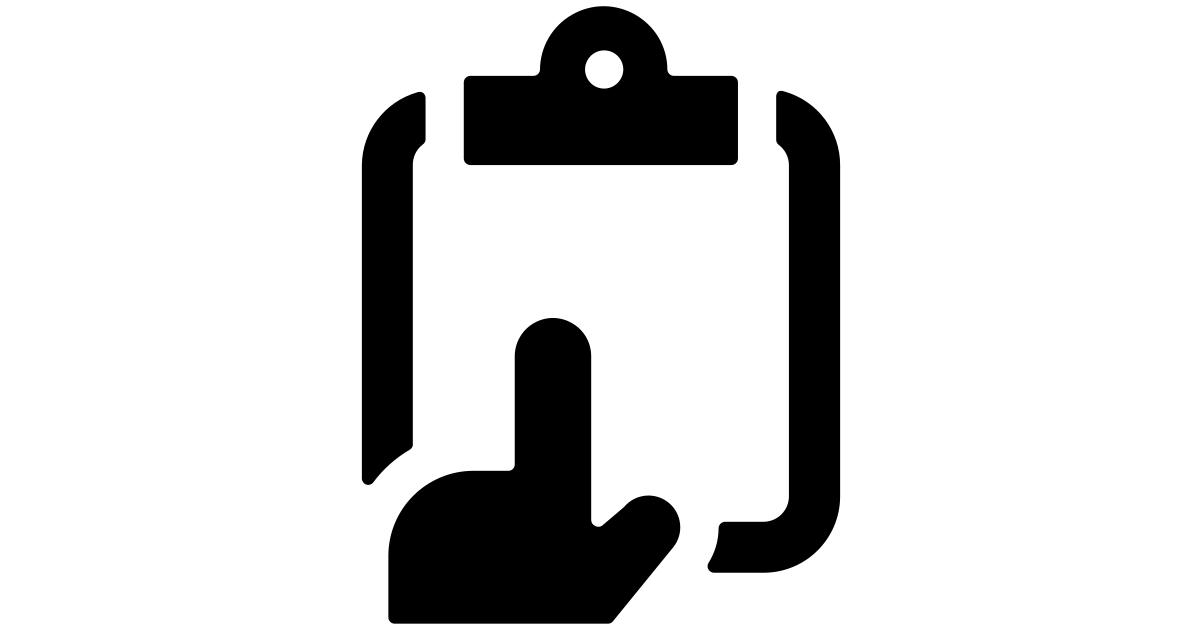 Task finger show task finger show free vector icon - Iconbolt