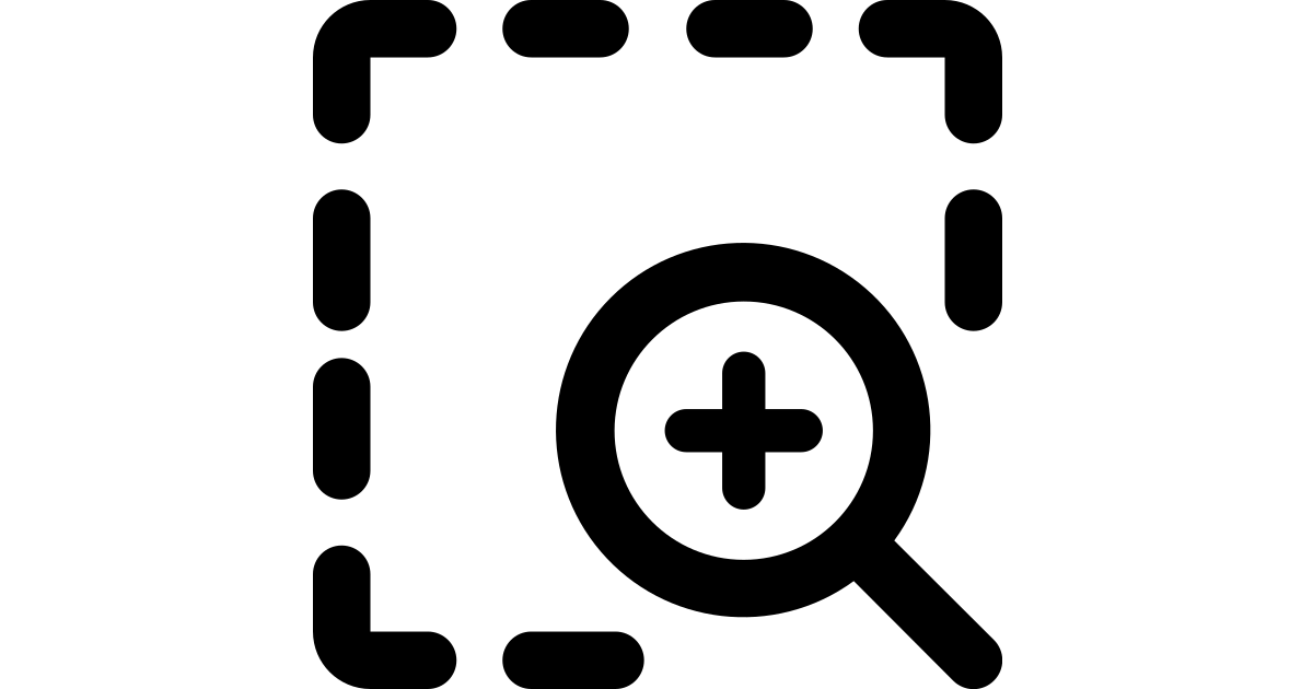 Zoom in page zoom in page free vector icon - Iconbolt