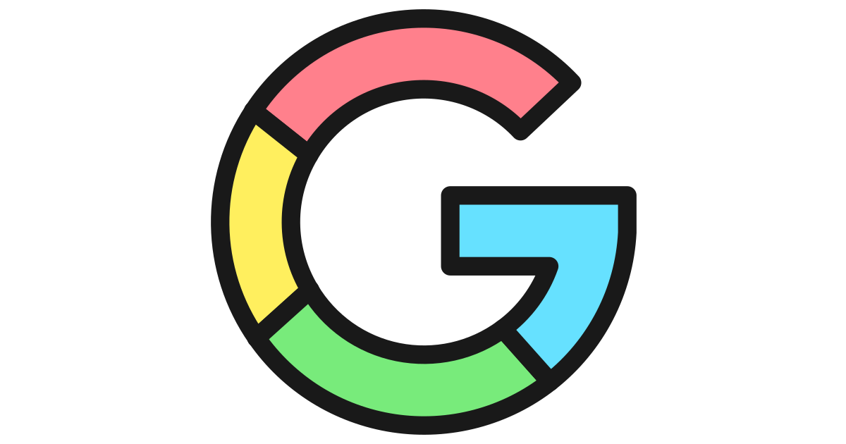 Google logo google logo free vector icon - Iconbolt