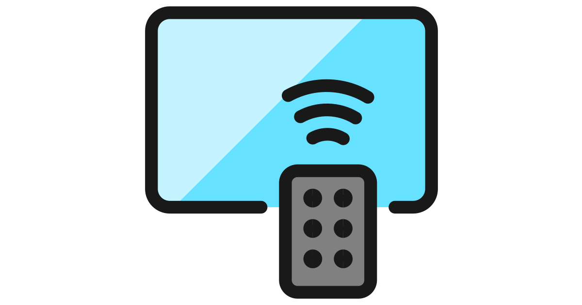 Modern tv remote modern tv remote free vector icon - Iconbolt