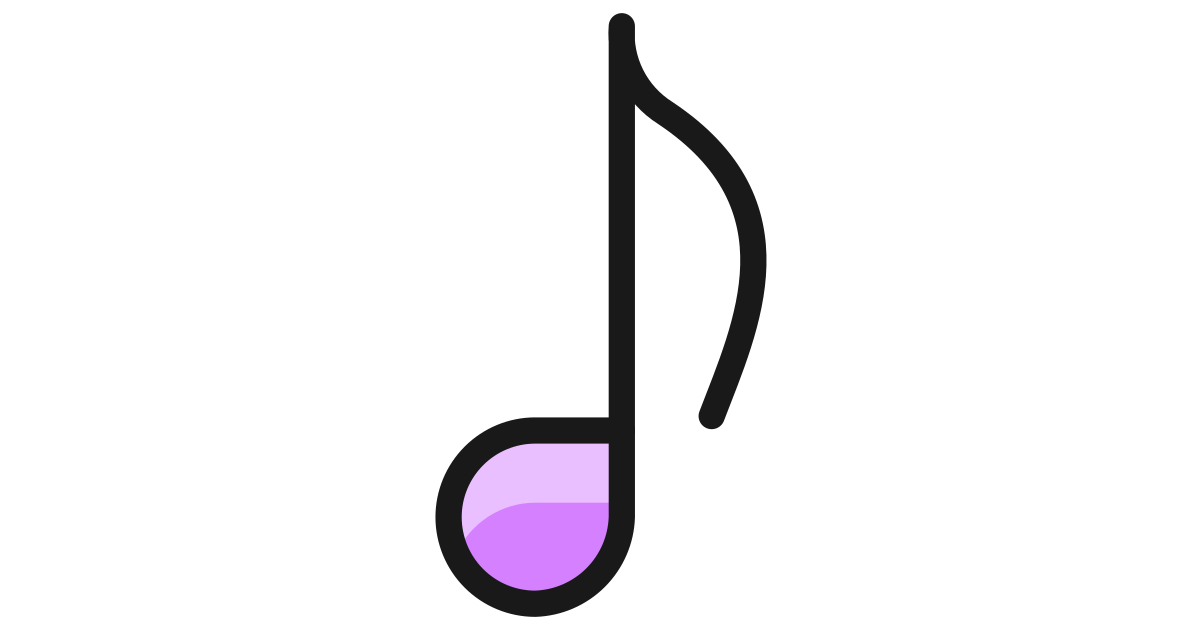 Music note 1 music note 1 free vector icon - Iconbolt