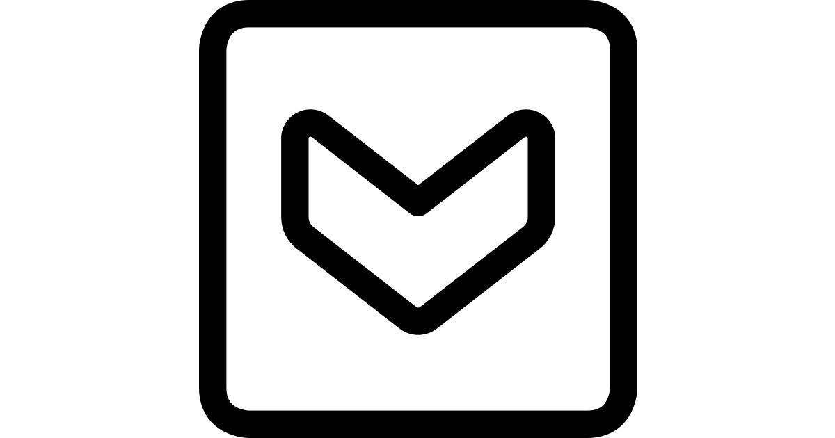 Arrow rectangle down 2 arrow rectangle down 2 direction check download ...