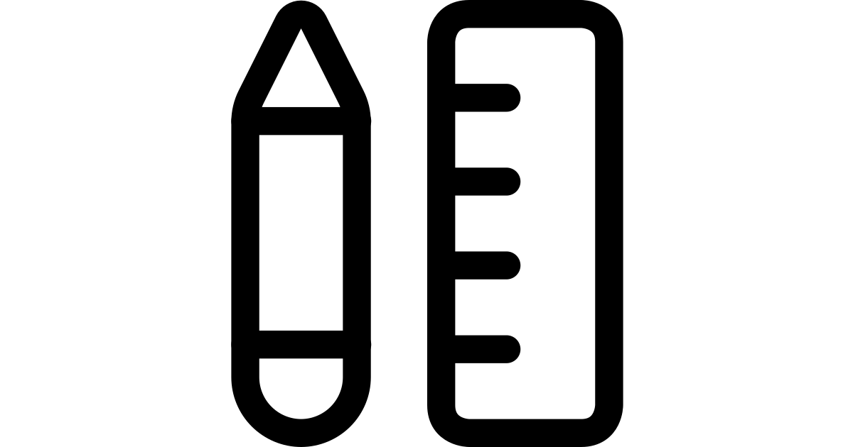 Design tool pencil ruler design tool pencil ruler tools sketch draw ...