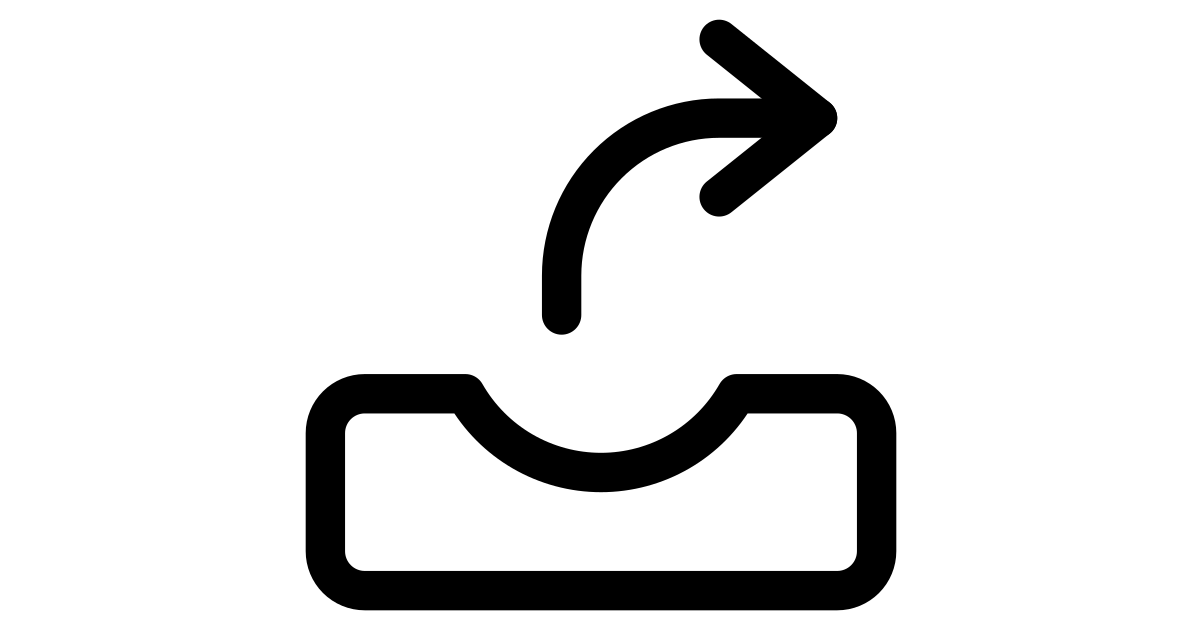 Drawer send drawer send upload share arrow box sendfile data retrieve ...
