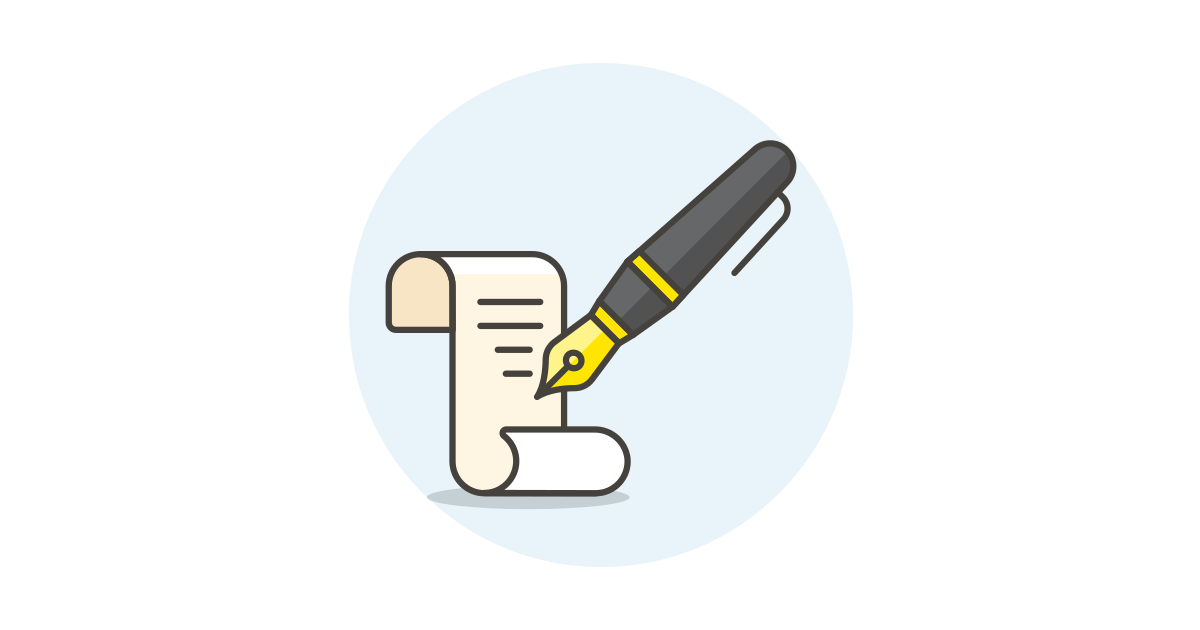 Write paper ink free vector icon - Iconbolt