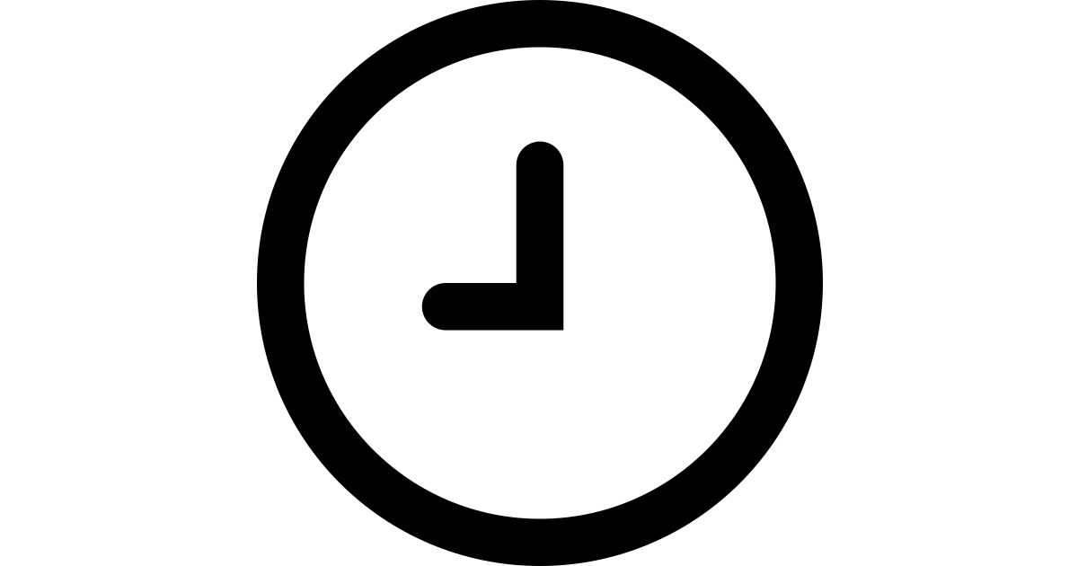Clock free vector icon - Iconbolt