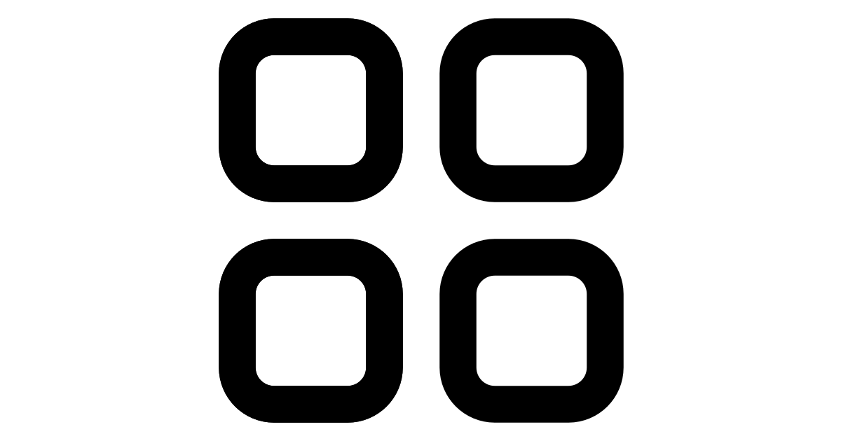 Grid free vector icon - Iconbolt