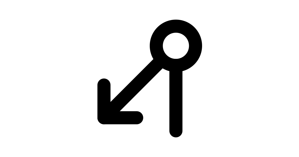 Arrow rotary first left free vector icon - Iconbolt