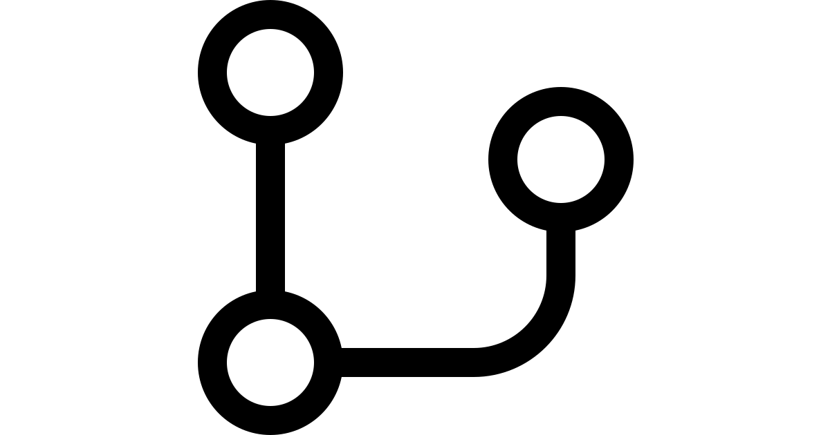 Git branch free vector icon - Iconbolt