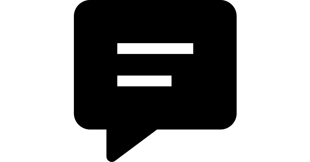 Message text alt free vector icon - Iconbolt