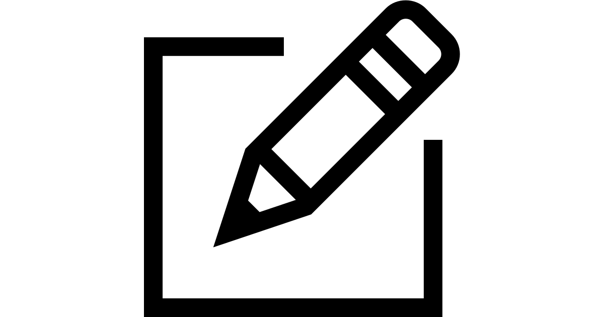 Pencil alt free vector icon - Iconbolt