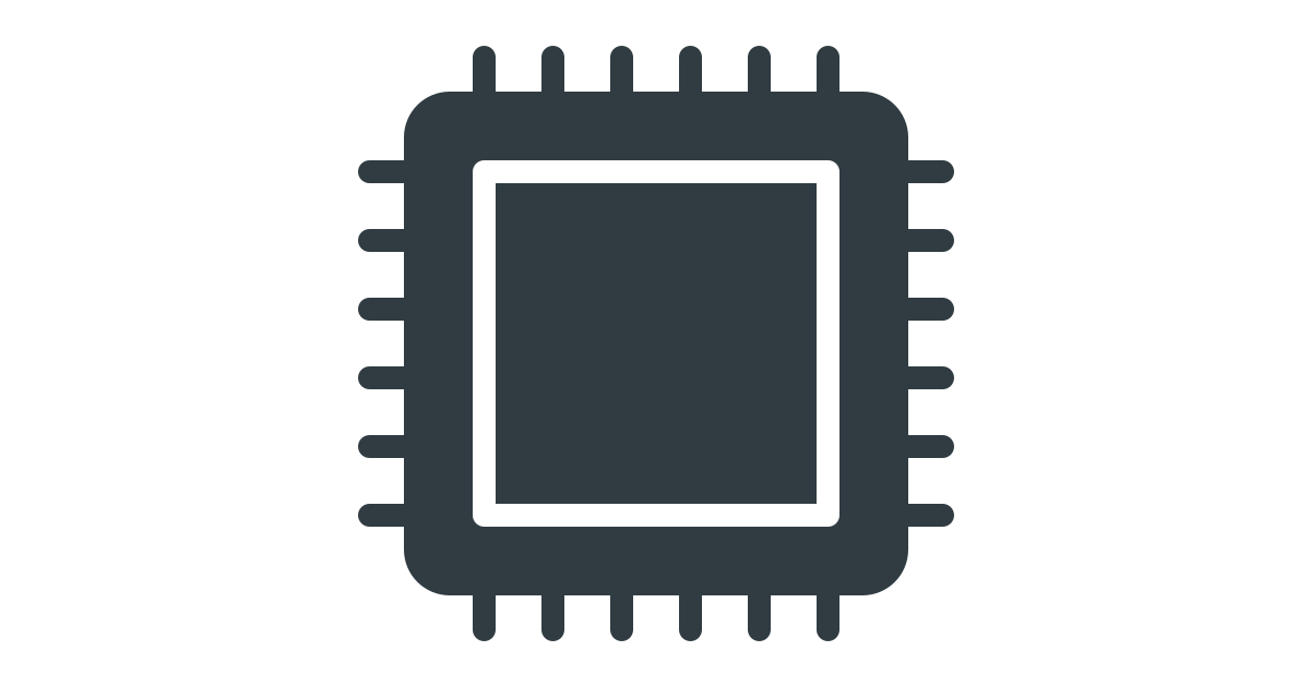Microchip processor chip cpu free vector icon - Iconbolt Microchip processor chip cpu free vector icon - Iconbolt