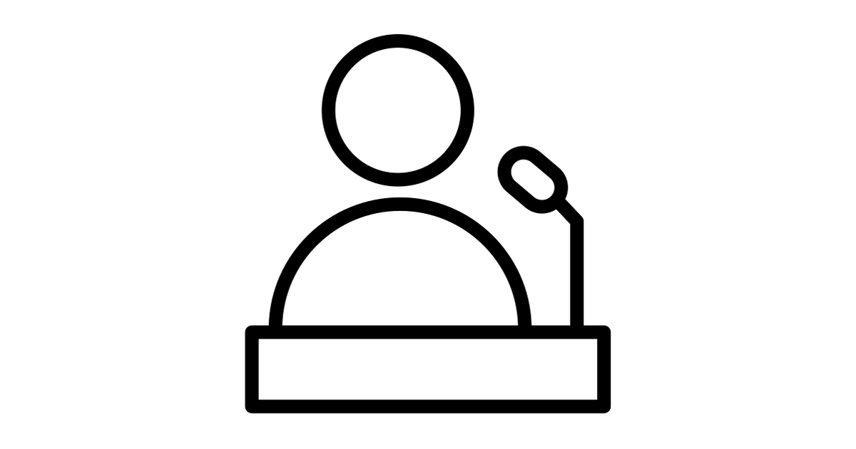 Public Speaker Icon Png