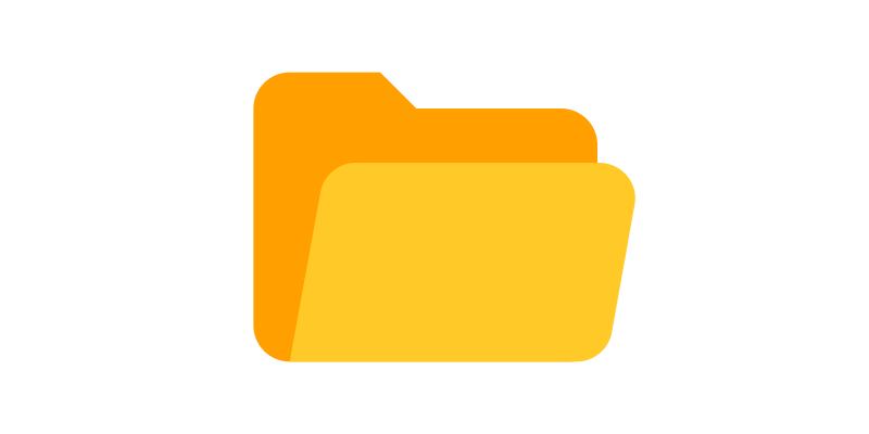 Open And Closed Folder Icon