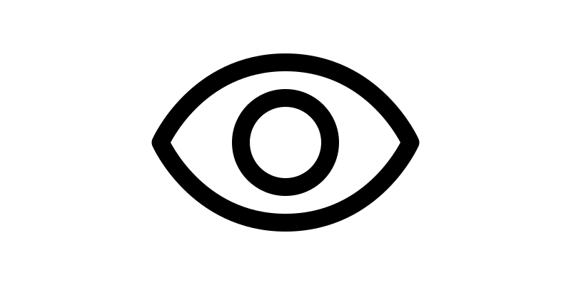 White Eye Icon Png